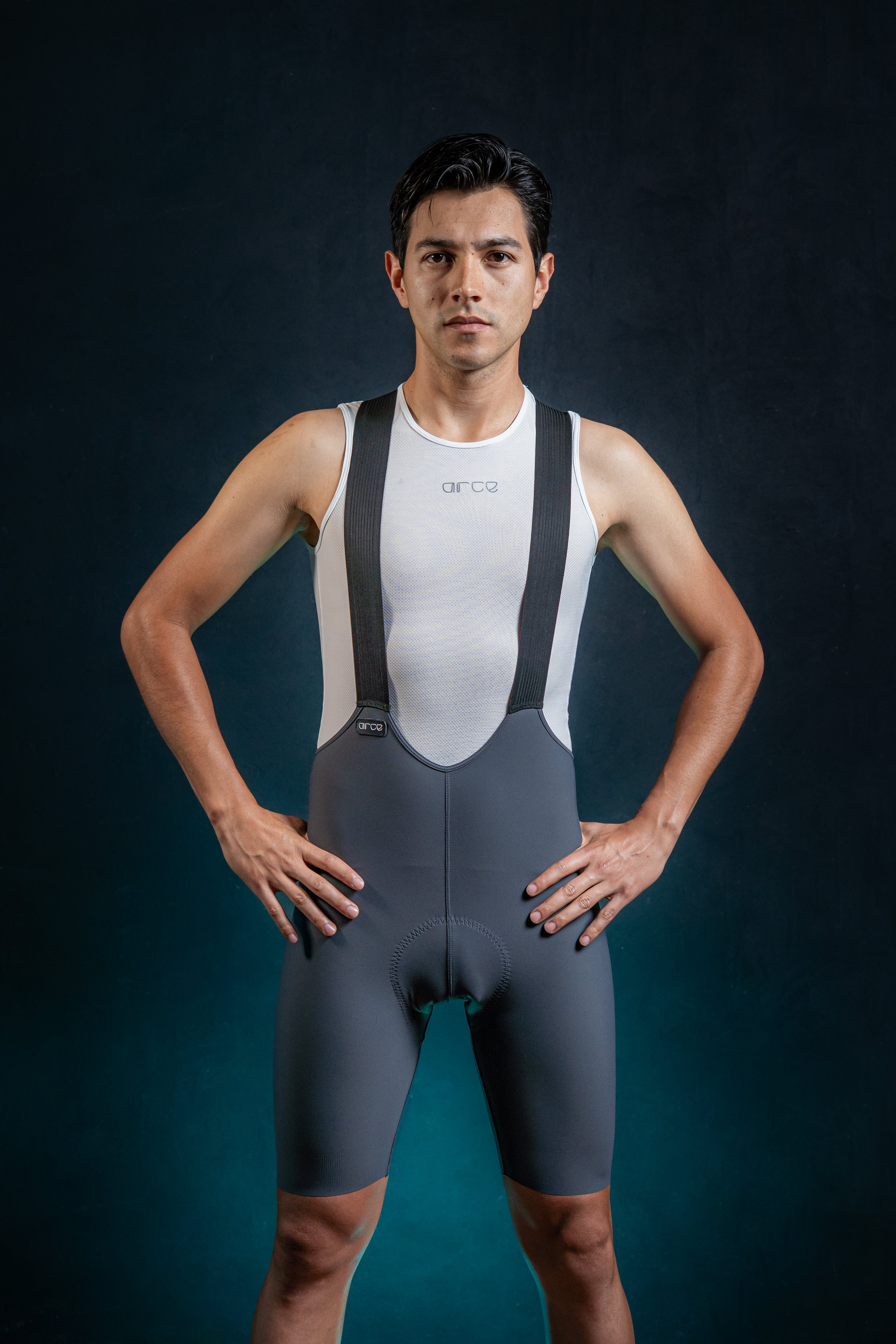 BADANA BIB PRO HOMBRE - GRIS – ARCE BIKE